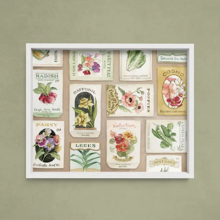 Vintage Seed Packet Prints – The Tiny Art Shack