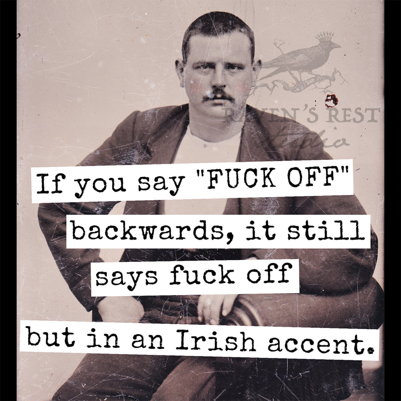 If You Say "FUCK OFF" Backwards, it Still Says...Magnet – The Tiny Art ...